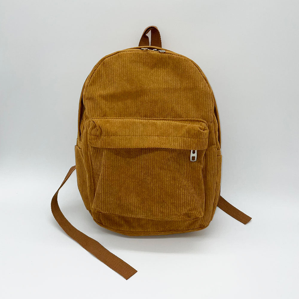 Brown Khaki Corduroy Backpack – Harlow & Lloyd